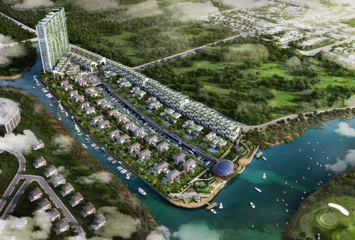 Evergreen Villas project located in District 7, HCMC
